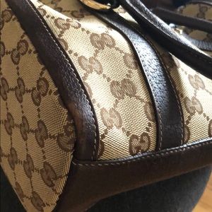 Gucci | Bags | Gucci Monogram Handbag | Poshmark